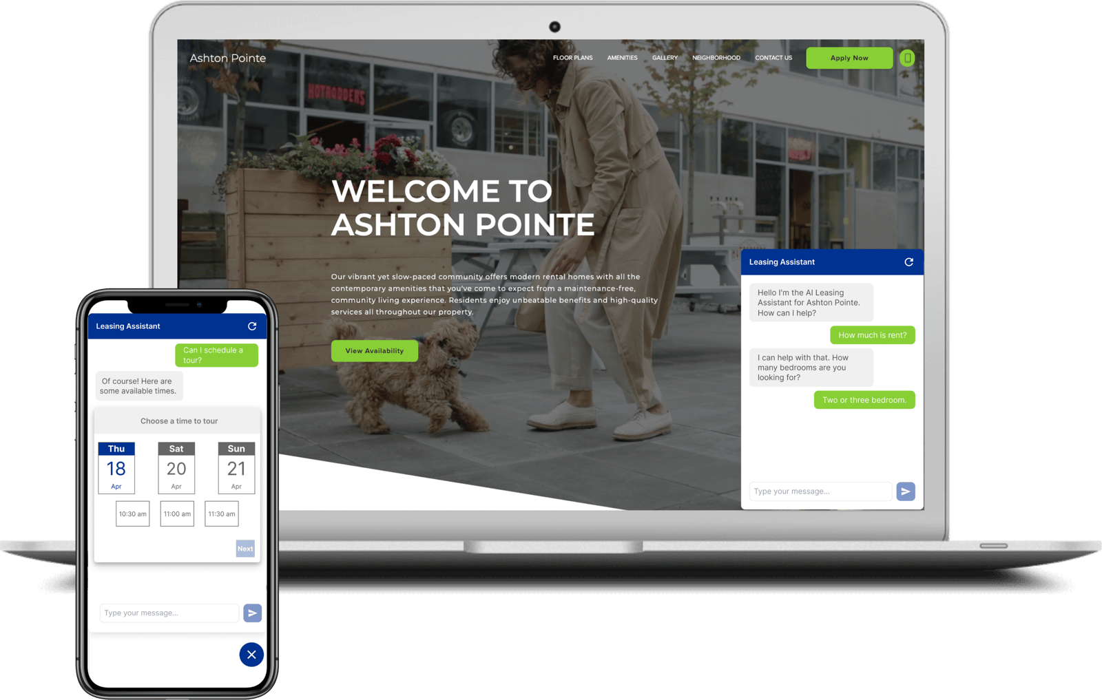Anyone Home's Enhanced AI Powered Chatbot, Leasing Assistant